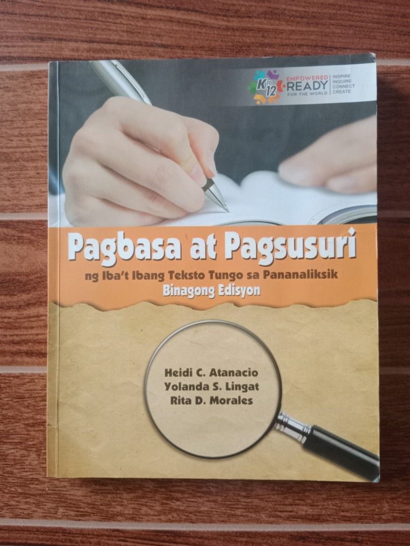 Pagbasa at Pagsusuri [Binagong Edisyon] - C&E Publishing, Hobbies ...