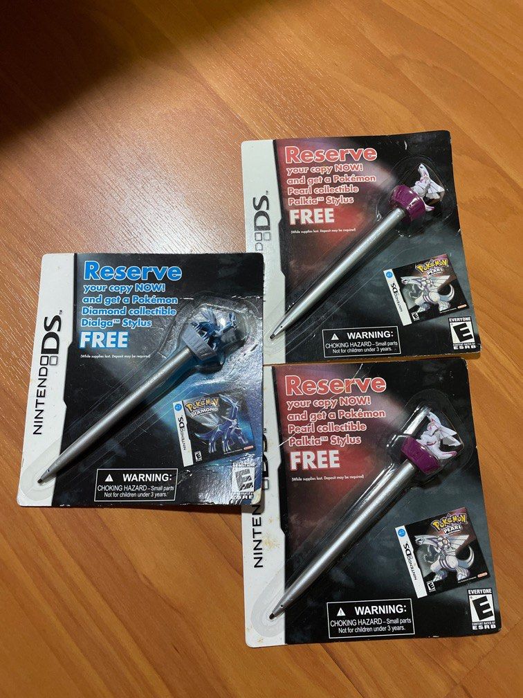 Palkia And Dialga Stylus Hobbies And Toys Toys And Games On Carousell