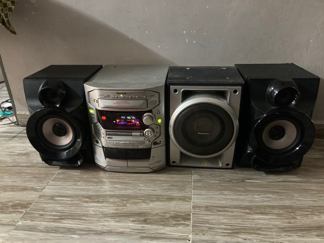 Panasonic mini hifi, Audio, Soundbars, Speakers & Amplifiers on Carousell