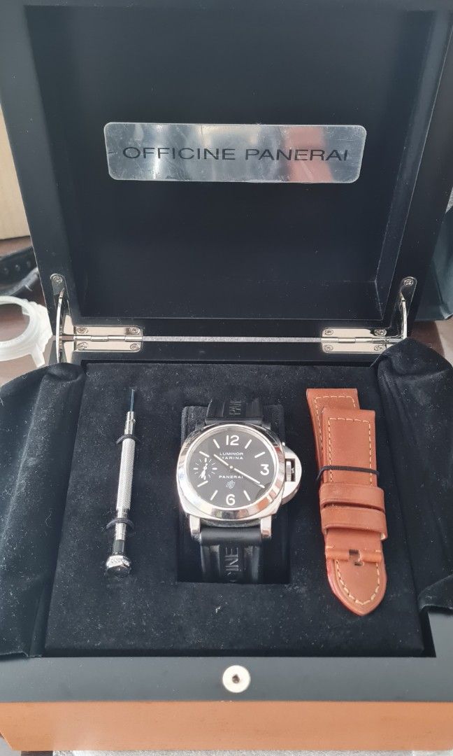 Panerai 005 full set with box dated 2012, Luxury, Watches on Carousell