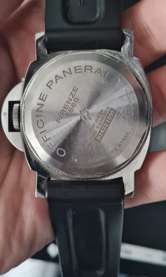 Panerai 005 full set with box dated 2012, Luxury, Watches on Carousell