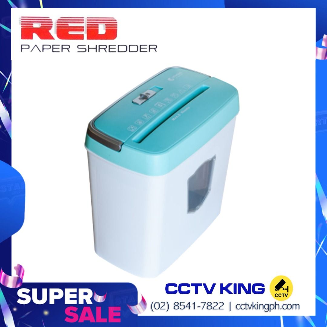 PAPER SHREDDER RED DS-600 (BLUE) on Carousell
