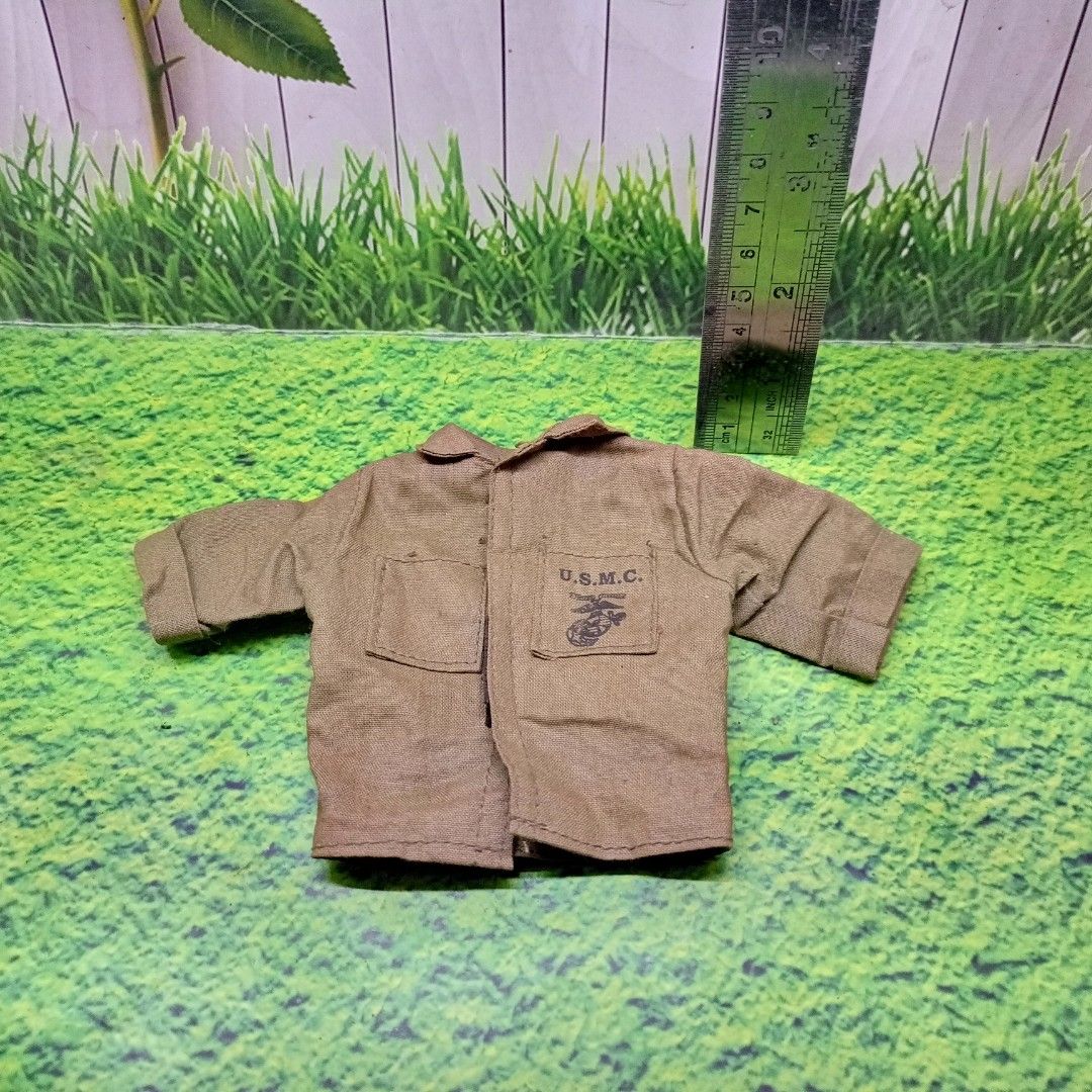 Part Figure Kemeja Army USMC Skala 1/6 Kitbash Ken, Toys & Collectibles ...