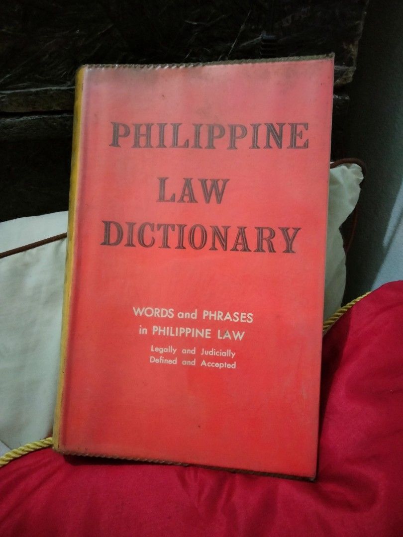 Philippine Law Dictionary, Hobbies & Toys, Books & Magazines, Fiction ...
