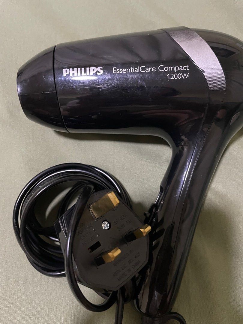 Philips Essential Care Compact 1200W (British Standard Plug), Beauty ...