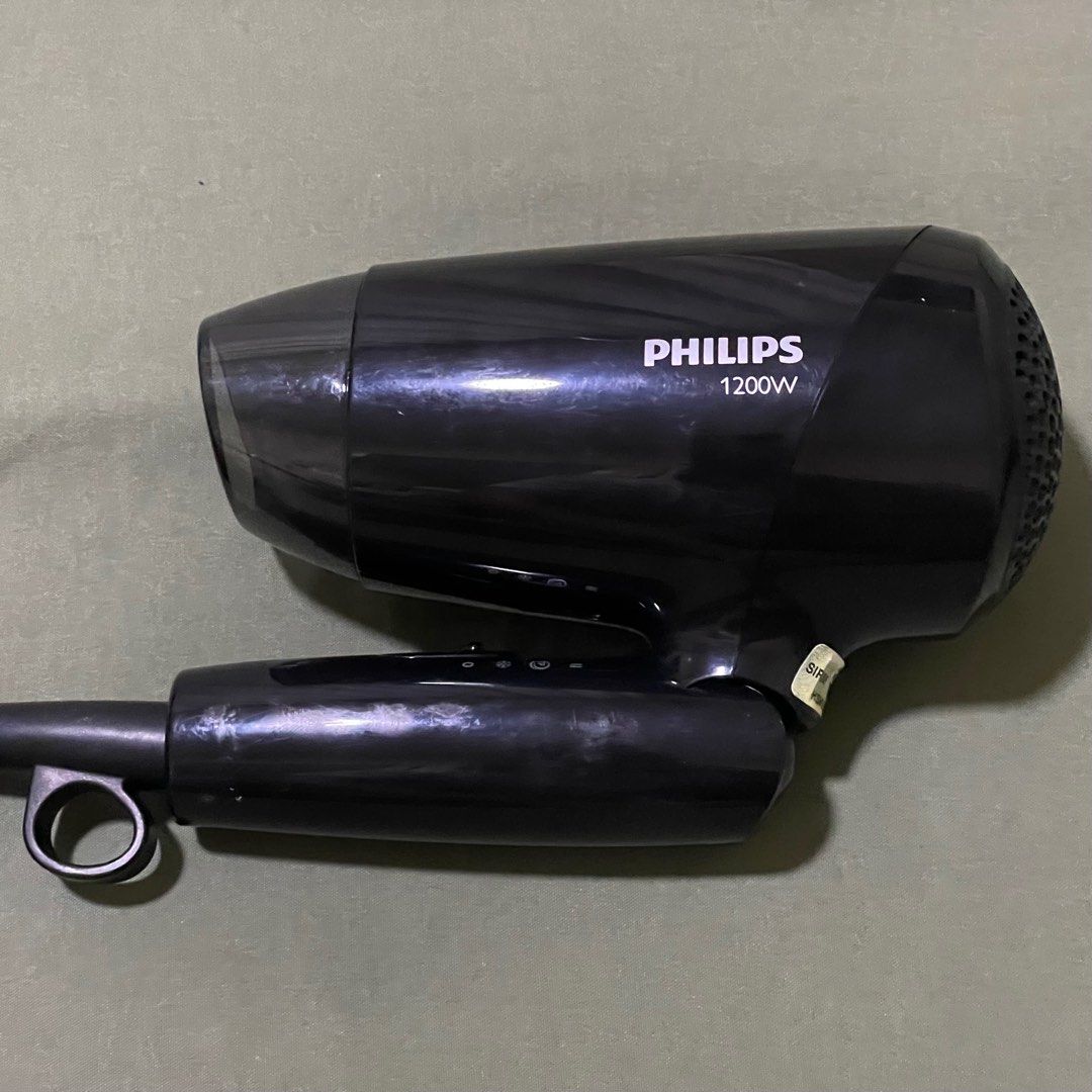 Philips Foldable Compact Blower 1200W (British Standard Plug), Beauty ...