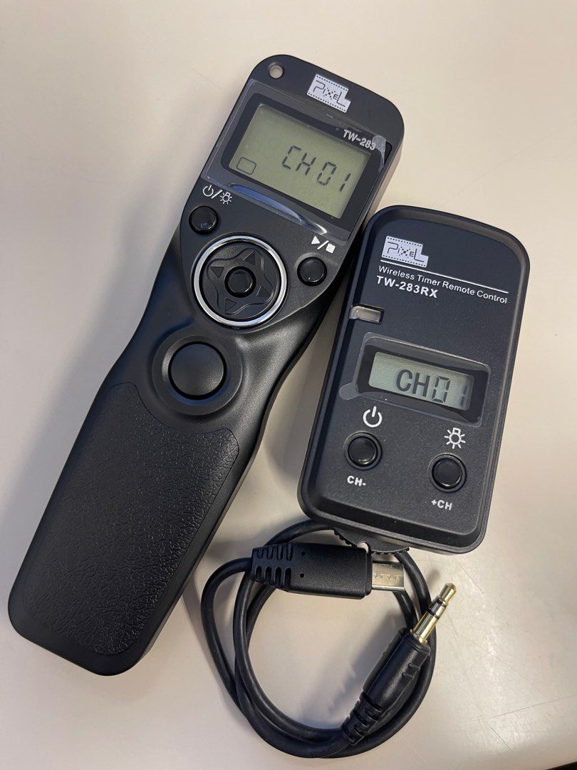 Pixel TW-283 Wireless Timer Remote Control 無線定時快門遙控器 (FOR NIKON) 尼康 星軌 長曝, 攝影器材, 攝影配件, 其他攝影配件 ...