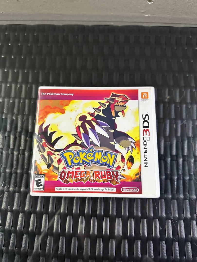 Pokémon Omega Ruby Nintendo 3DS game, Video Gaming, Video Games, Nintendo on Carousell