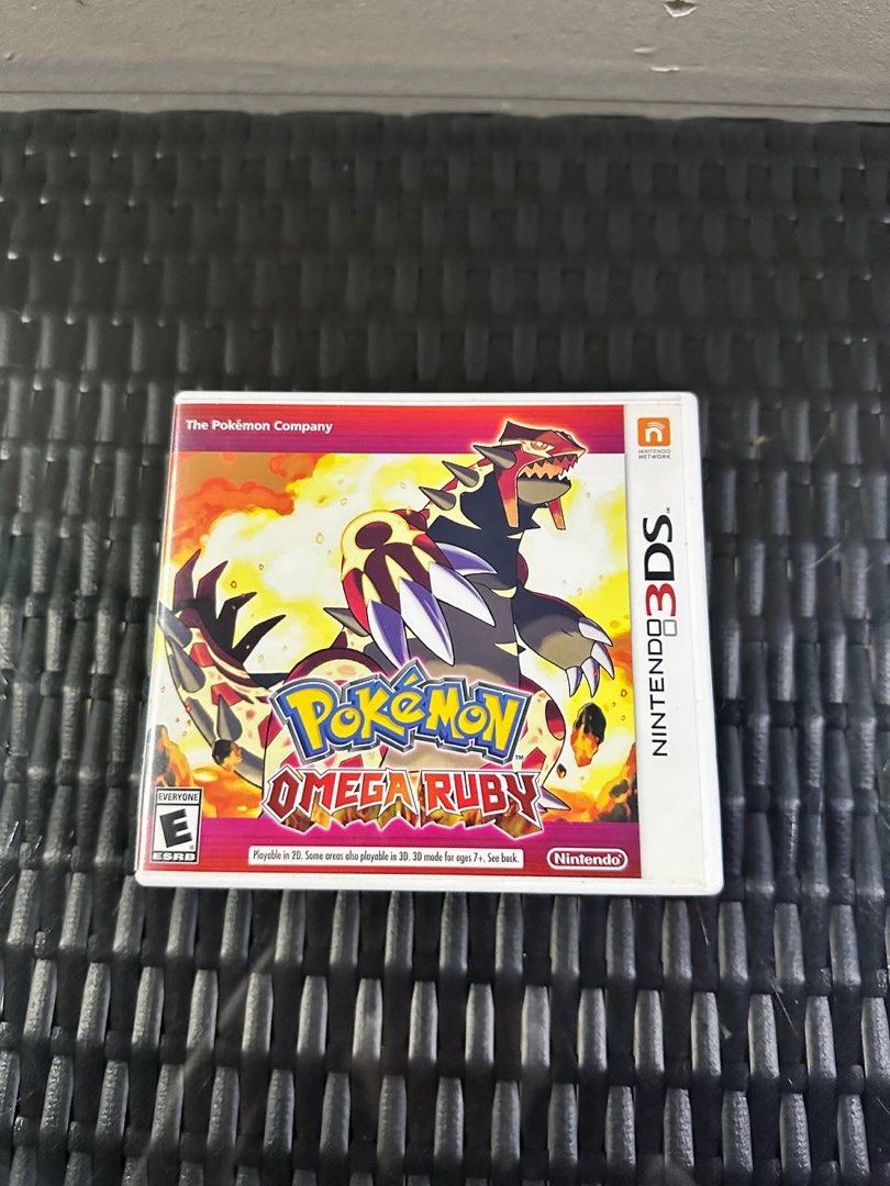 Pokémon Omega Ruby Nintendo 3DS game, Video Gaming, Video Games ...
