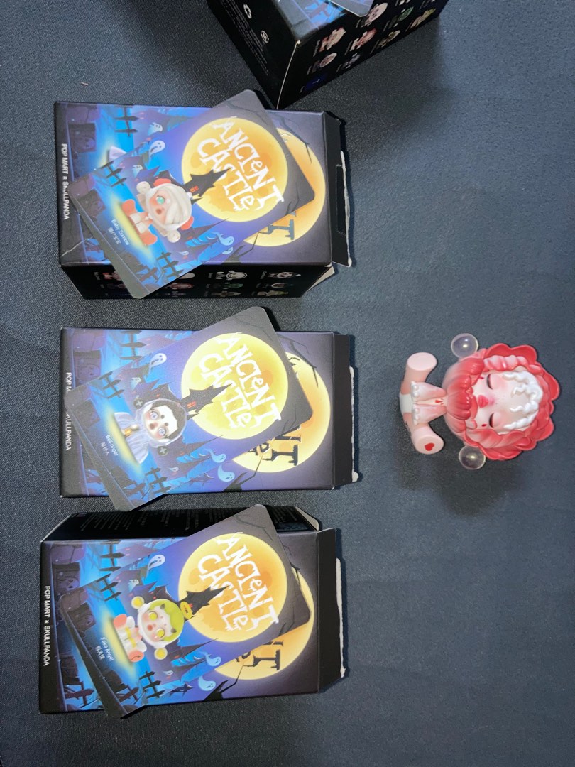 POPMART SKULLPANDA BLOODY ROSE ANCIENT CASTLE, Hobbies & Toys, Toys ...