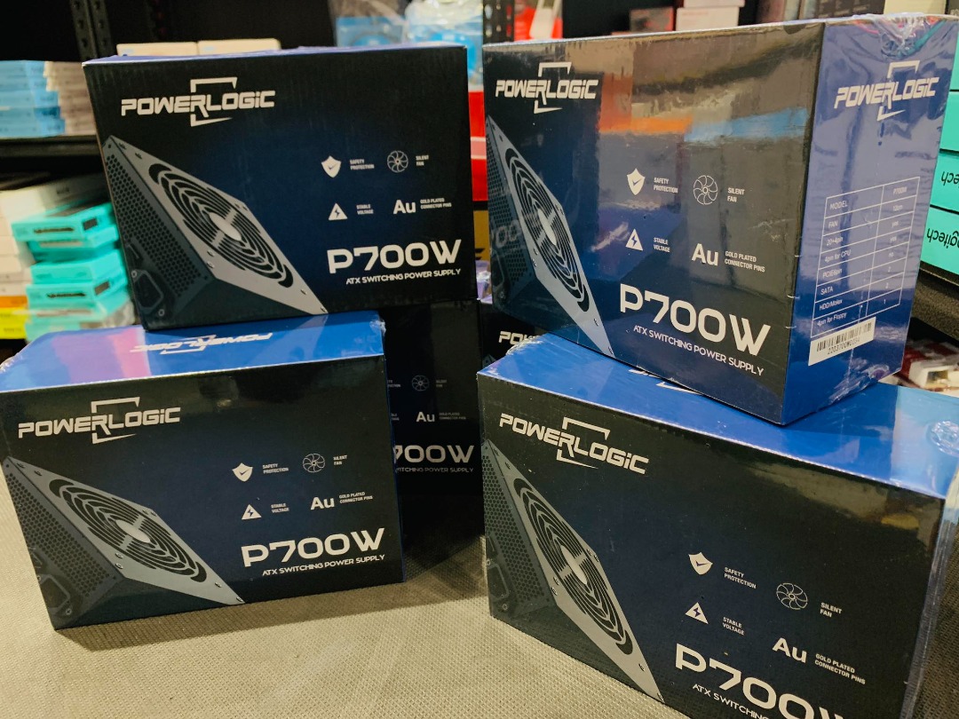Powerlogic ATX-700w 20+4 Pin Switching Power Supply PSU, Computers ...