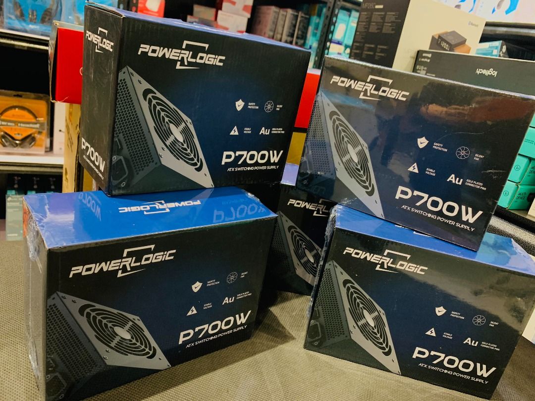 Powerlogic ATX-700w 20+4 Pin Switching Power Supply PSU, Computers ...