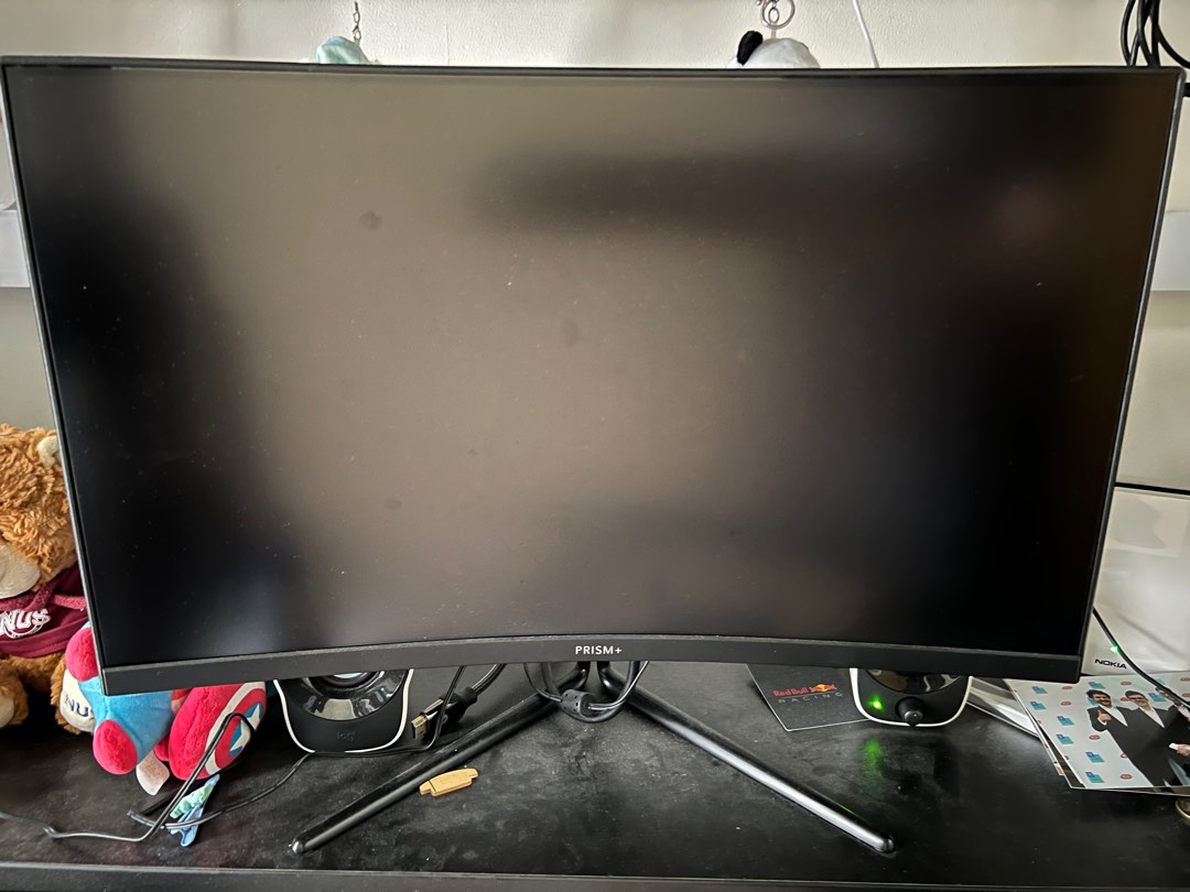 Prism+ X240 165 Hz 24 Inch Curved Monitor, Computers & Tech, Parts ...