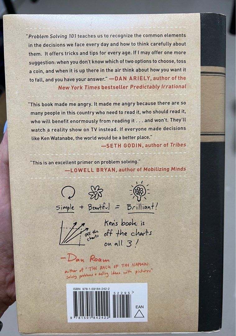 Problem Solving 101 by Ken Watanabe, Hobbies & Toys, Books & Magazines ...