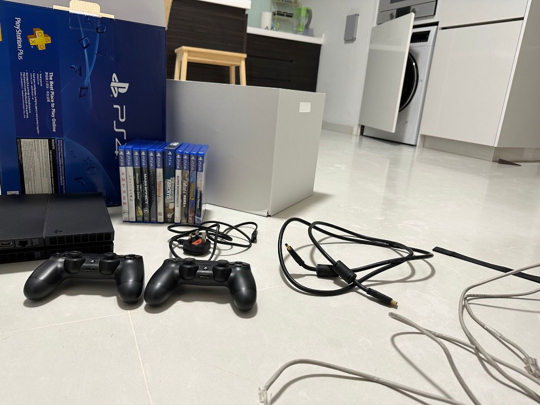 PS4 3rd Gen 500GB with Games, Video Gaming, Video Game Consoles ...