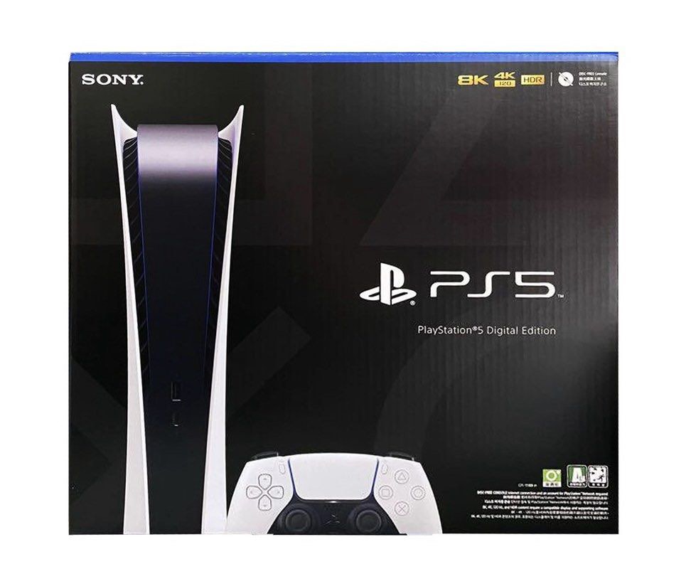 PS5 Digital Edition - 3 months old (Korean Export), Video Gaming, Video ...
