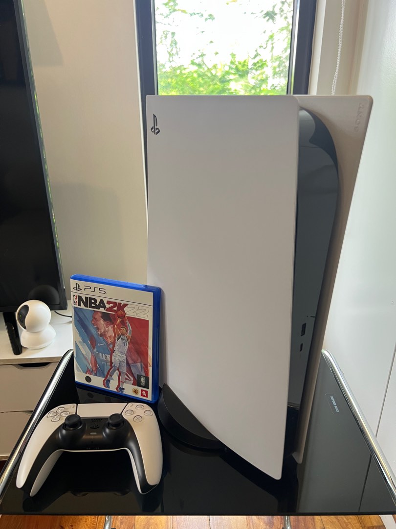 PS5 Disc with NBA 2k22, Video Gaming, Video Game Consoles, PlayStation ...