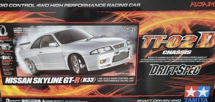 Offer Last Set - Tamiya Nissan GT-R R33 Skyline TT02D - RARE - Brand ...