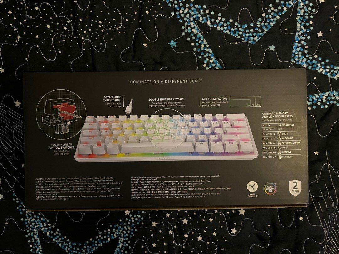 Razer Huntsman Mini (Mercury White), Computers & Tech, Parts ...