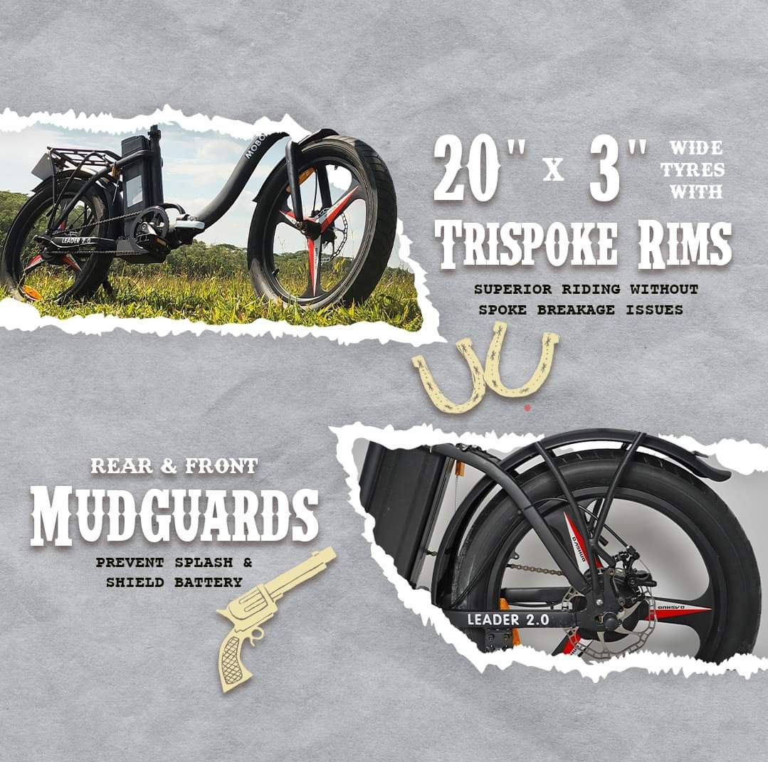 Ready stock. Mobot Leader 2.0 | Ebike | Foldable Ebike | 48V Battery ...