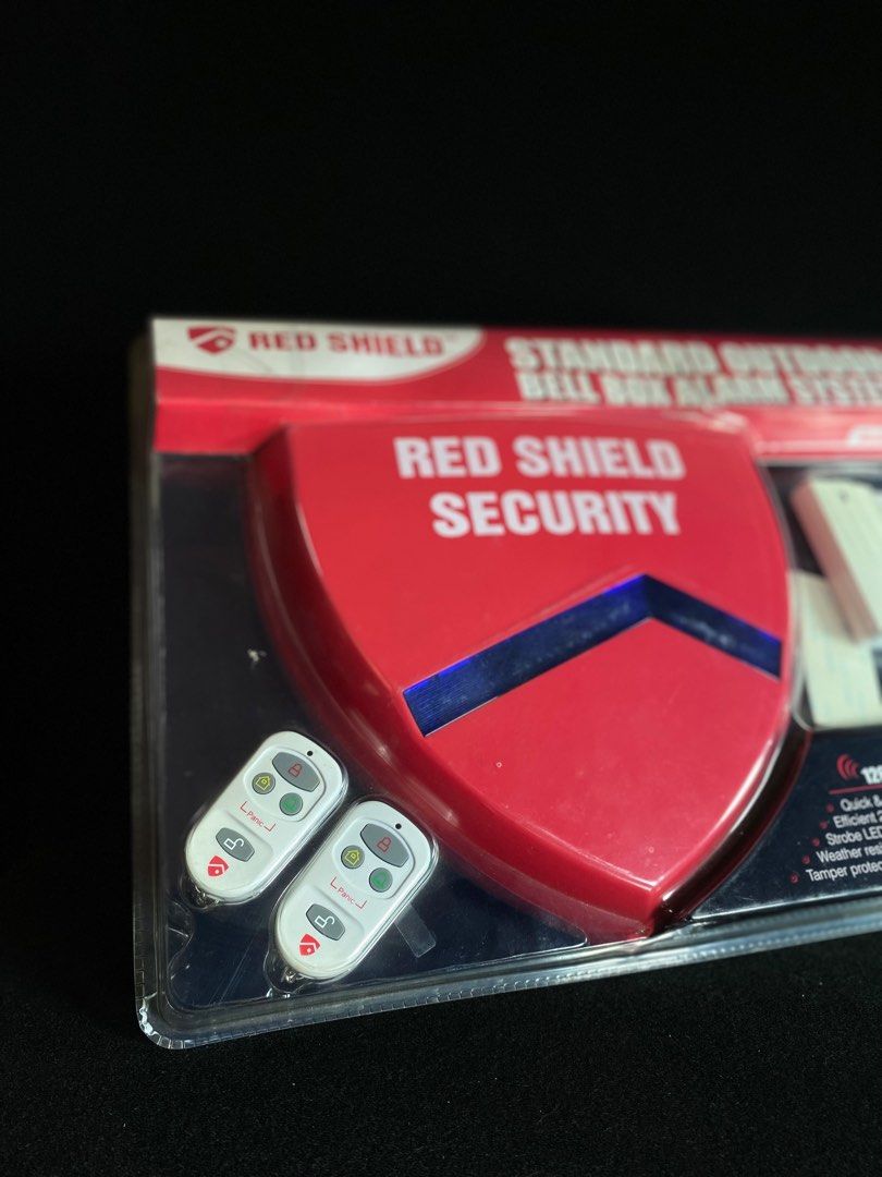 Red Shield Bell Box Alarm System, Perabotan Rumah di Carousell
