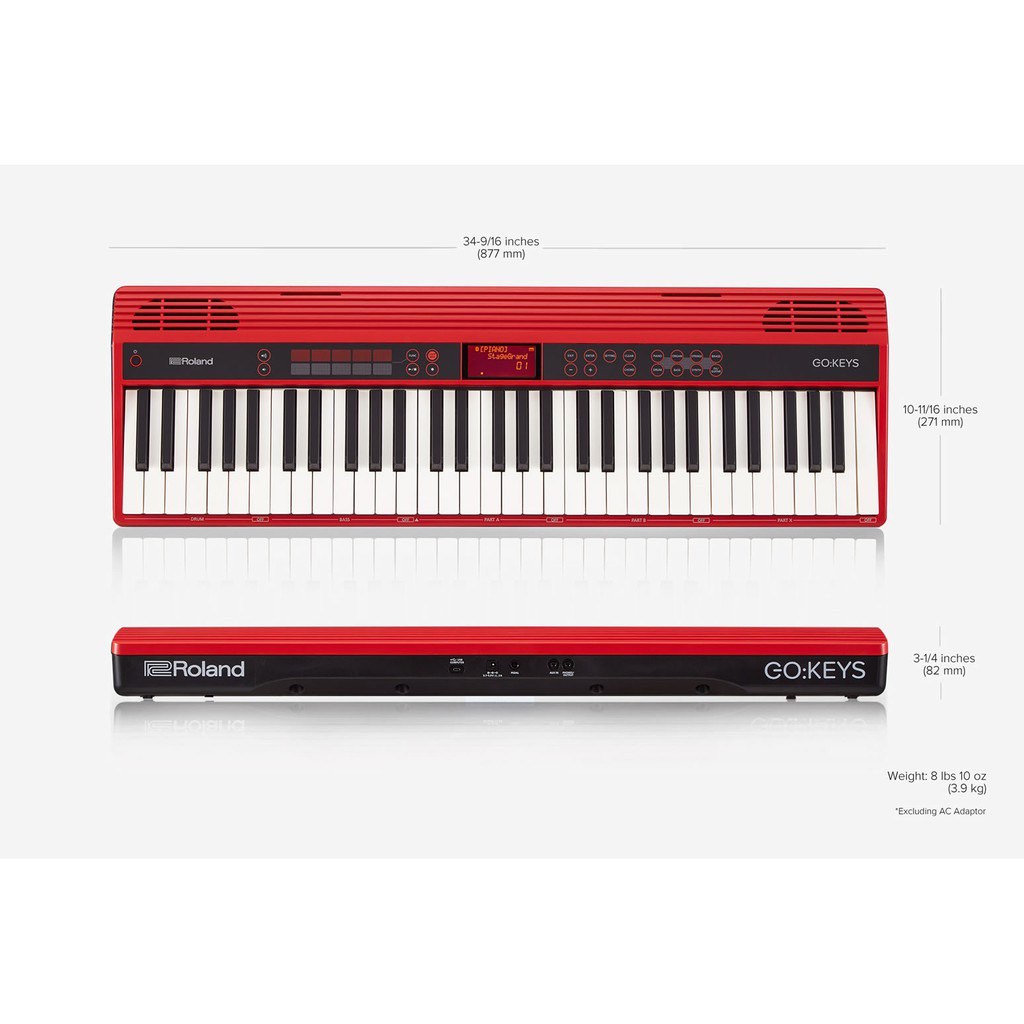 Roland GO:KEYS-61K, Hobbies & Toys, Music & Media, Musical Instruments ...