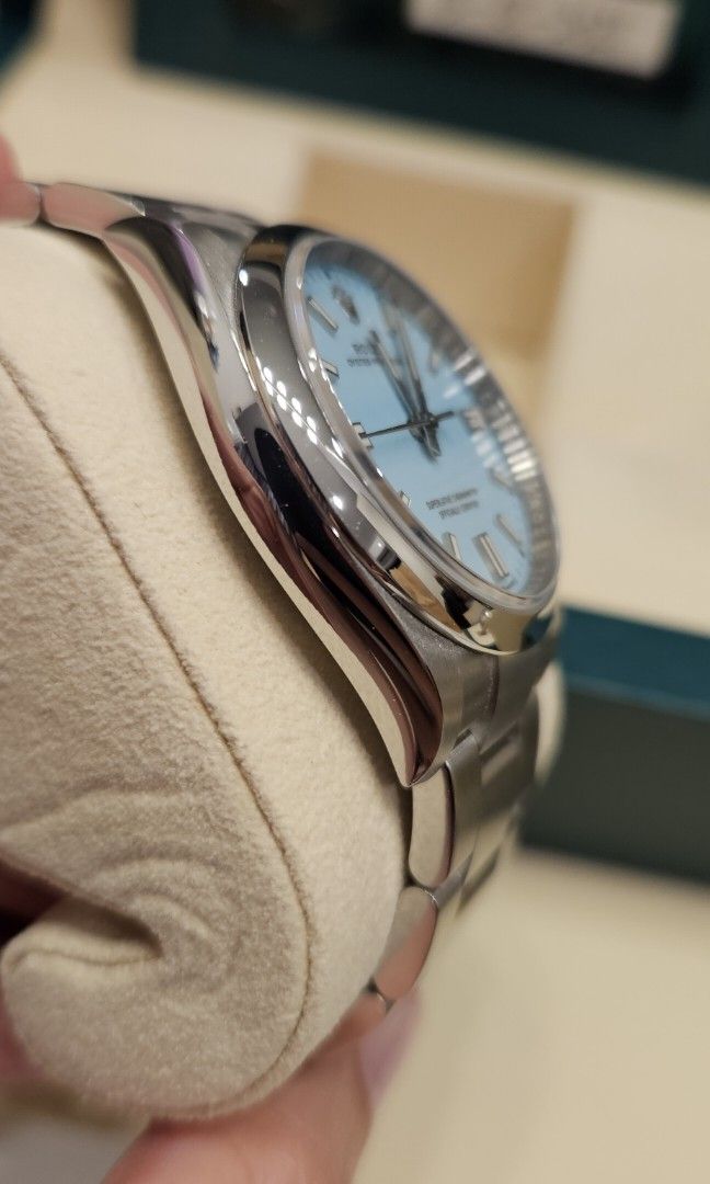 Rolex OP 36mm Tiffany Blue, Luxury, Watches on Carousell