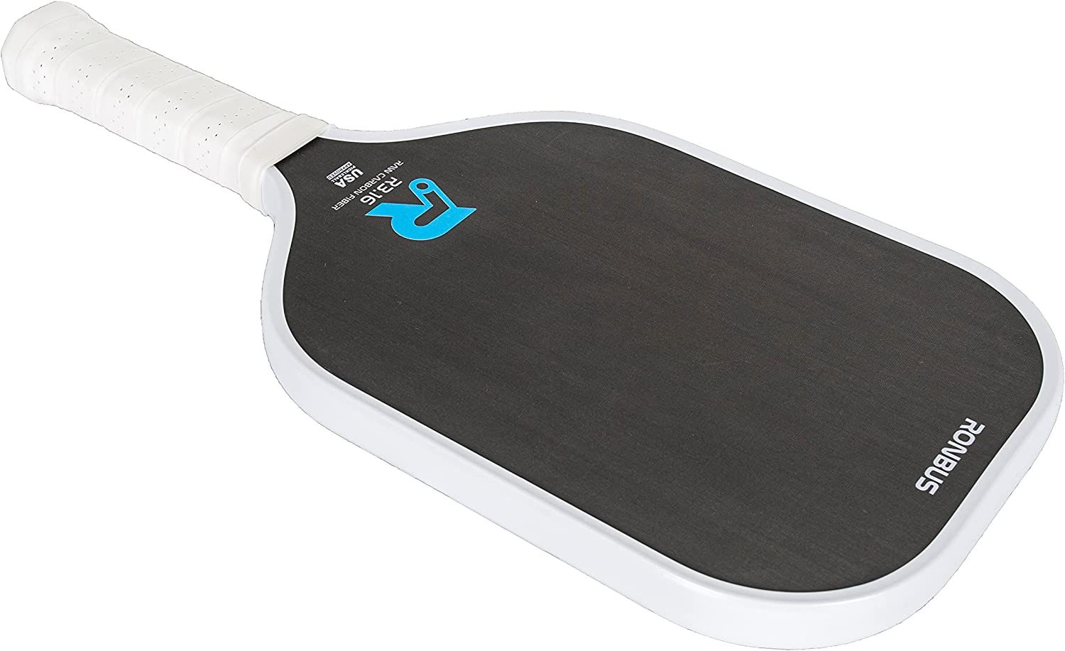Ronbus R1.16/R2.16/R3.16 Raw Toray T700 Carbon Fiber Pickleball Paddle with 16 mm Polypropylene ...
