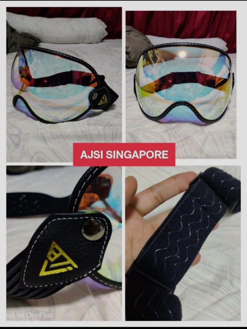 Rymic ABS Retro Full Face Motorcycle Helmet, Motorcycles, Motorcycle ...