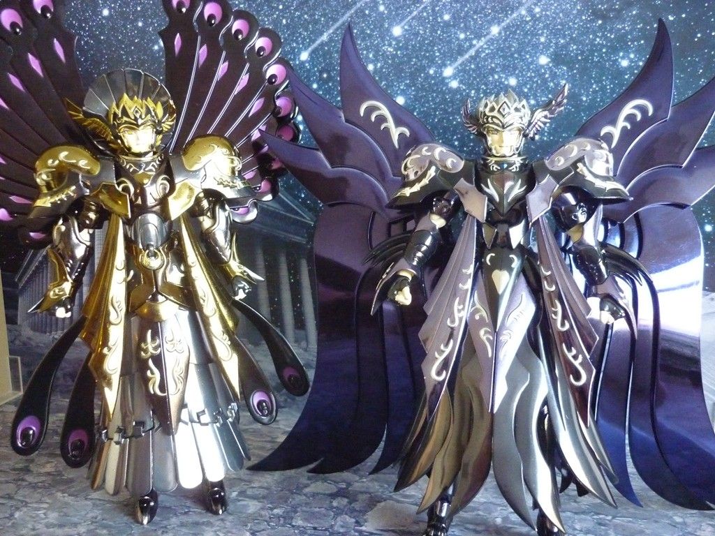 Saint Seiya Myth Clothes Hypnos & Thanatos bundle Sale!, Hobbies & Toys ...
