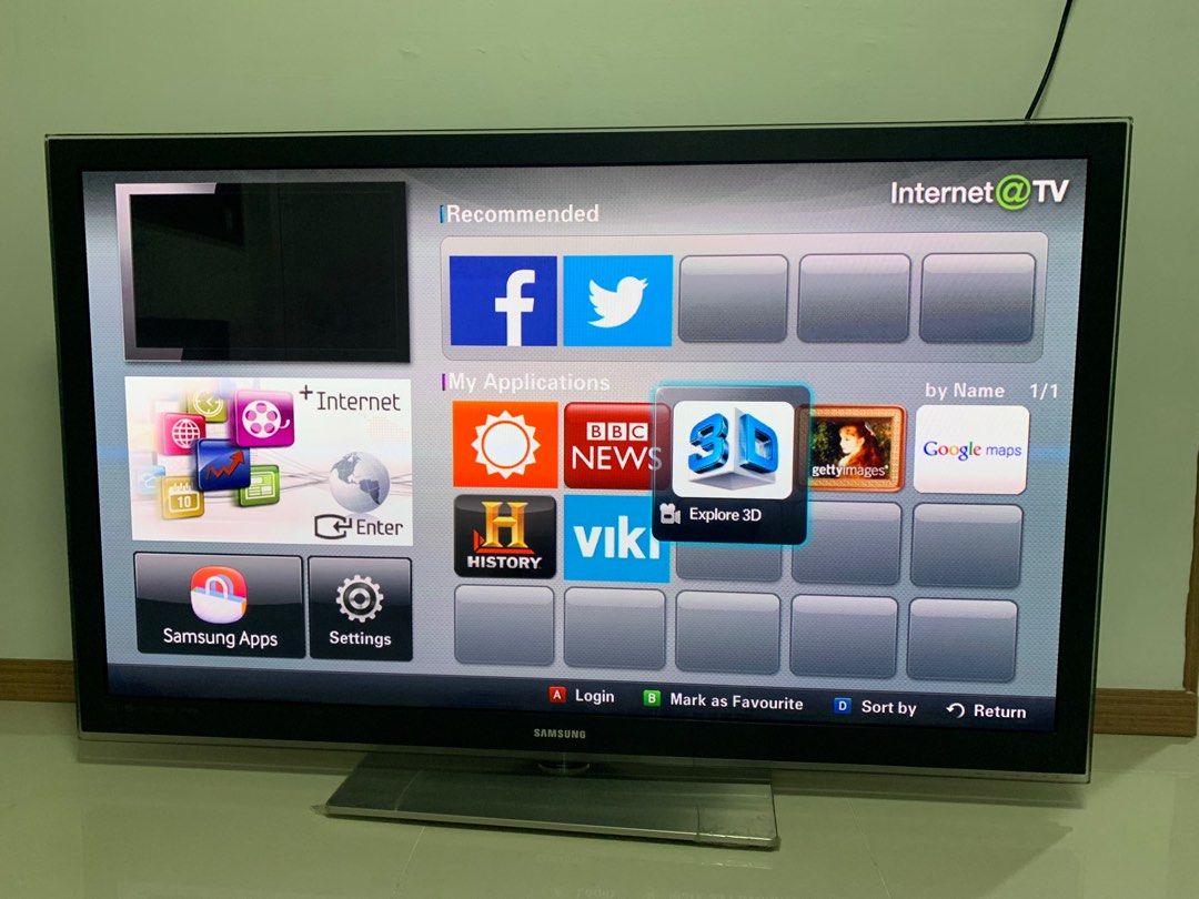 Samsung plasma tv, TV & Home Appliances, TV & Entertainment, TV on ...