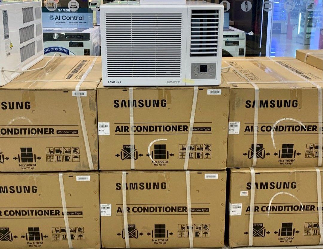 Samsung Window Type Inverter Aircon, TV & Home Appliances, Air ...