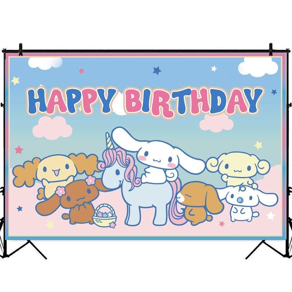 Sanrio Series Birthday Theme (C): Hello Kitty, Kuromi, Cinnamoroll ...
