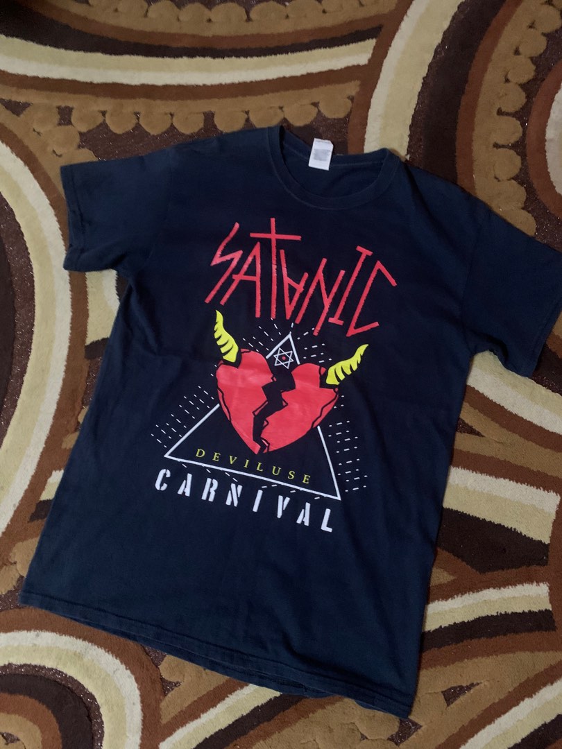 Satanic Carnival, Men's Fashion, Tops & Sets, Tshirts & Polo Shirts on ...