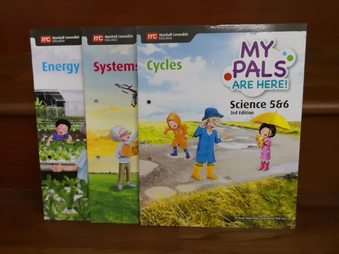 Science P5 and P6 Textbooks (Interactions, Energy, System, Cycles ...