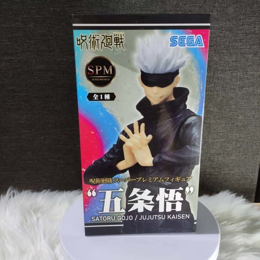 SEGA Super Premium SPM Jujutsu Kaisen Gojo Satoru Figure Gojo Figure ...