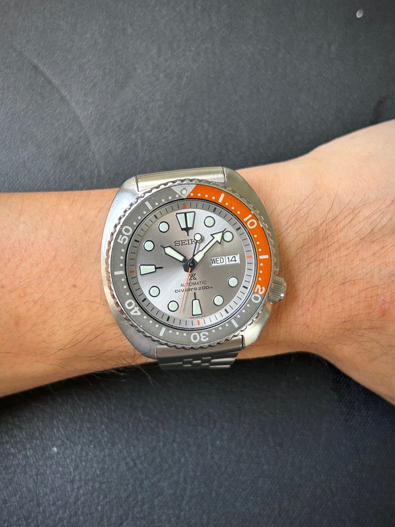 Seiko Prospex Turtle Dawn Grey LE SRPD01K1 on Carousell