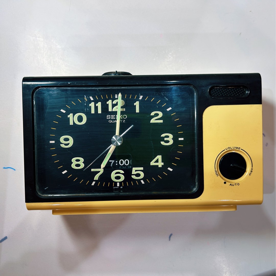 Seiko quartz clock alarm not working on Carousell