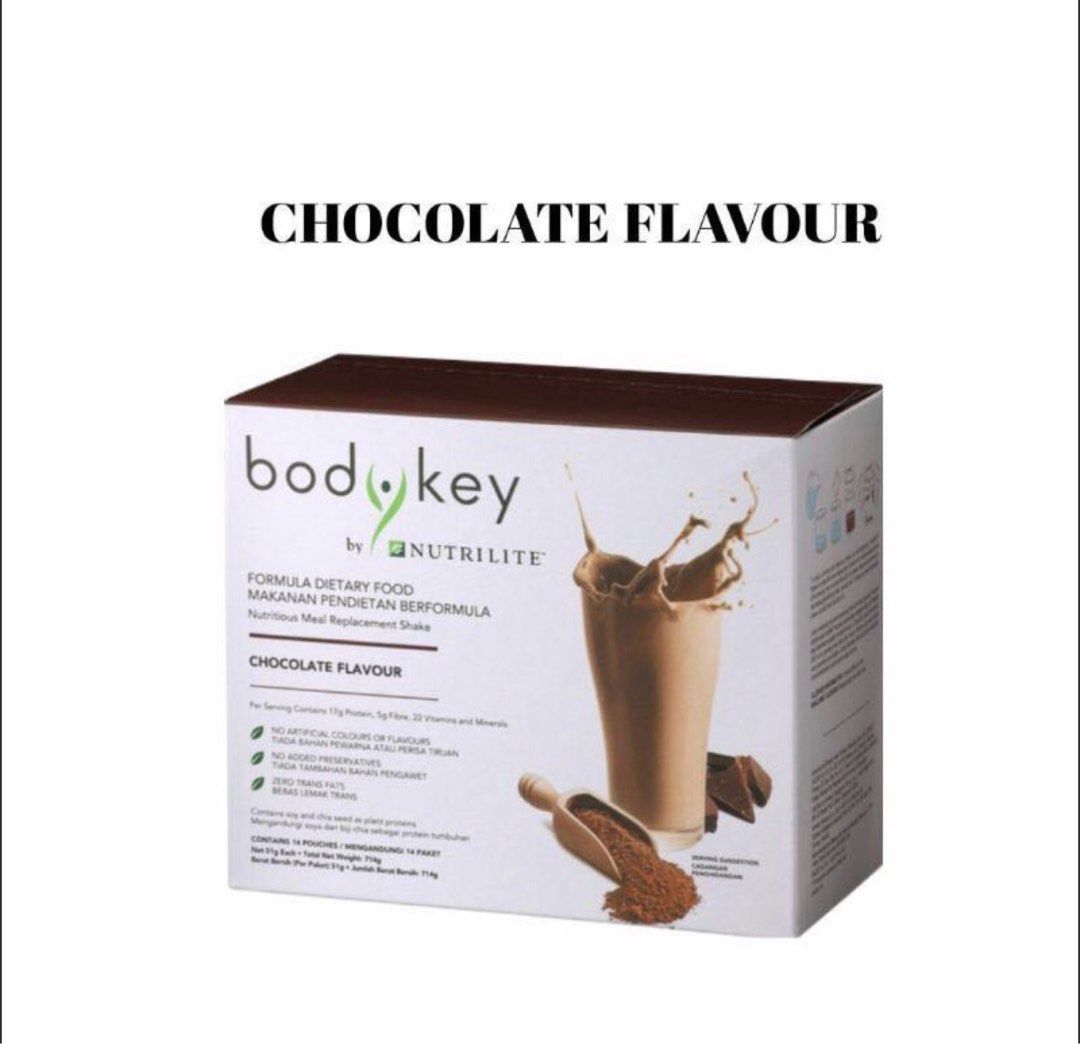 [SG stock) Amway BodyKey By Nutrilite Meal Replacement Shake, Health ...