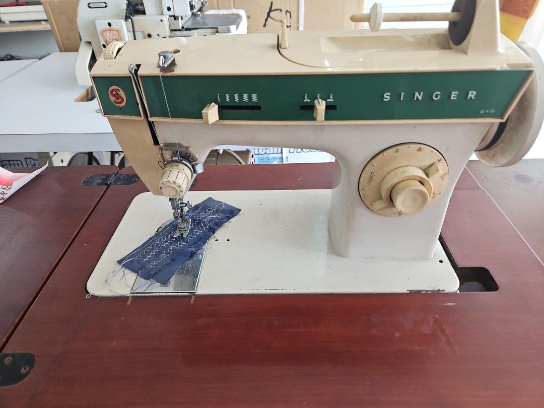 Singer 248 full set with motor, Hobbies & Toys, Stationery & Craft ...