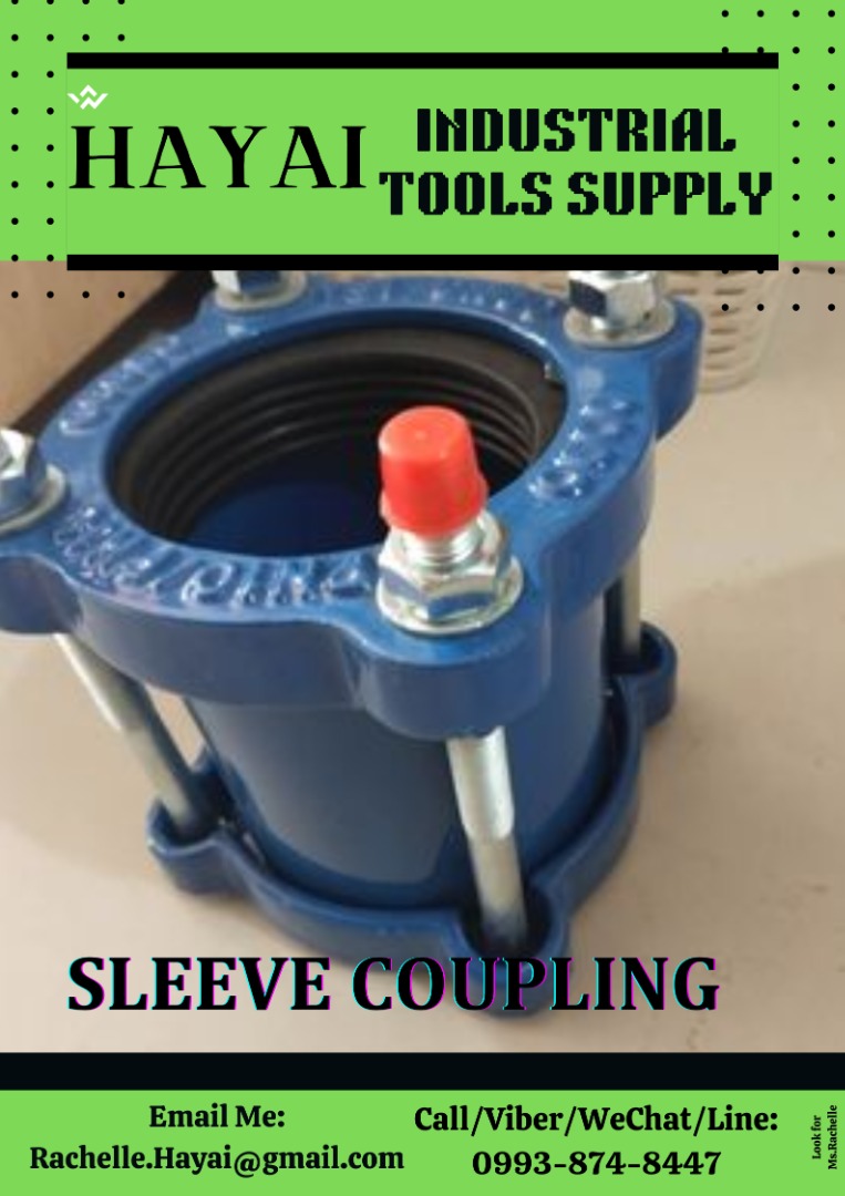 SLEEVE COUPLING, Commercial & Industrial, Industrial Equipment on Carousell