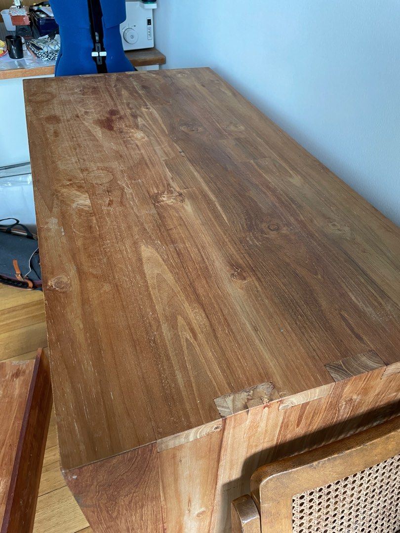 Solid Teak Drawer, Furniture & Home Living, Furniture, Shelves ...