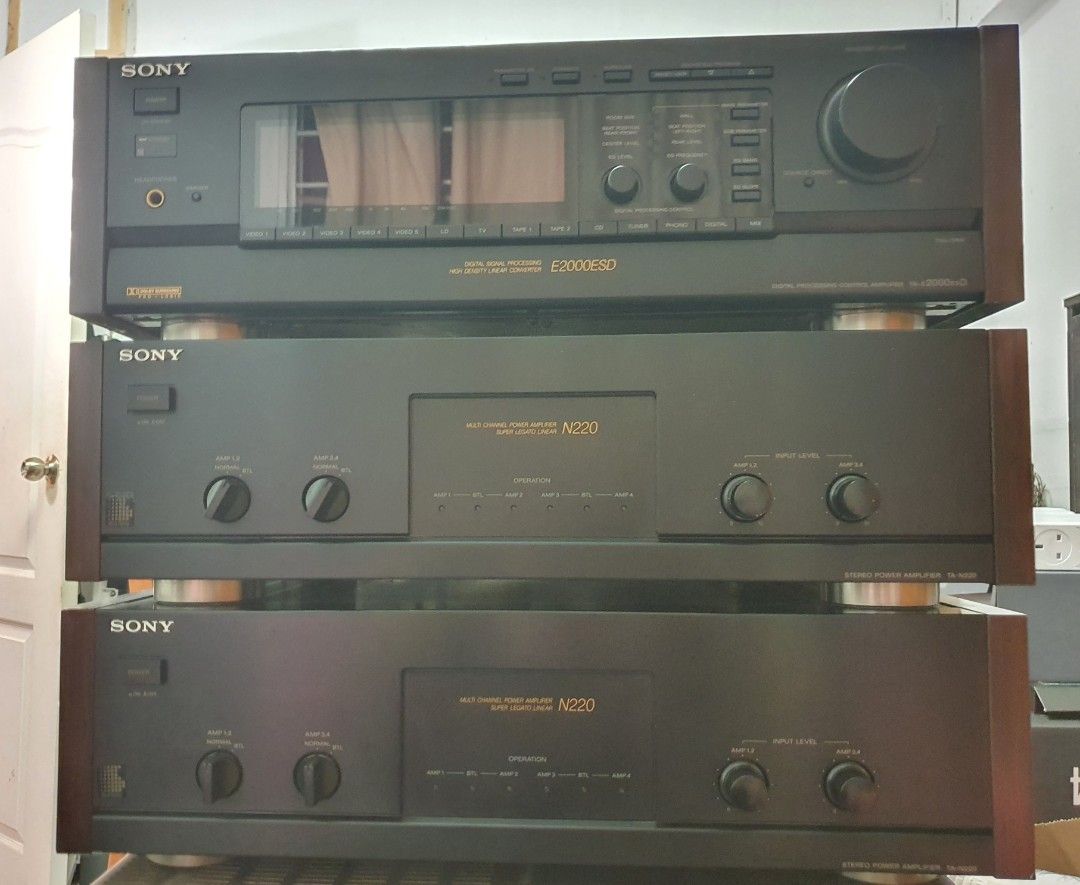 Sony mono amp & pre amp B&W686 Speaker not bose dali yamaha krell ls3 ...