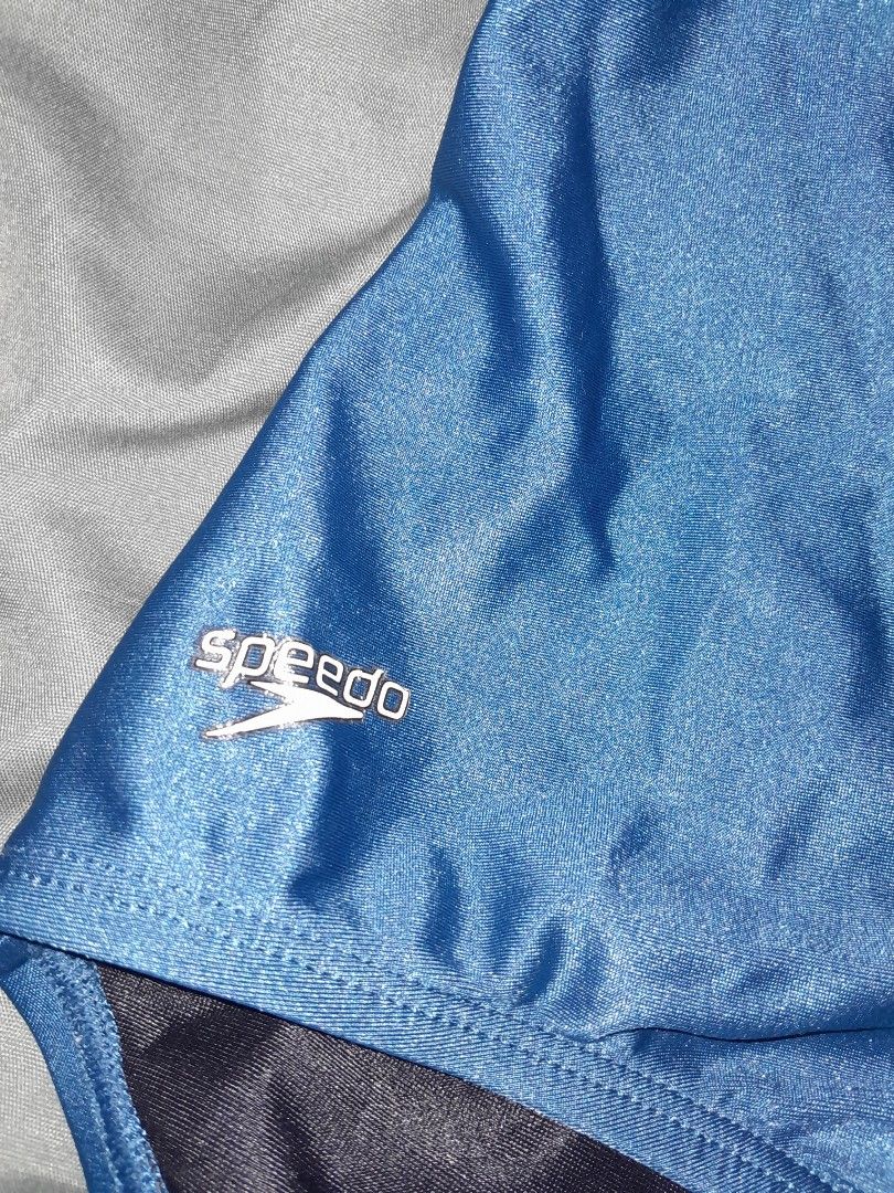 SPEEDO Blue One Piece Swimsuit on Carousell