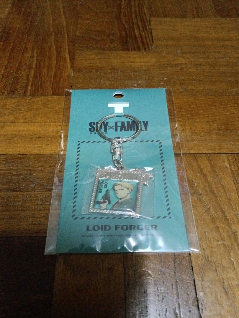 Spy X Family Loid Forger metal Key chain, Hobbies & Toys, Memorabilia ...