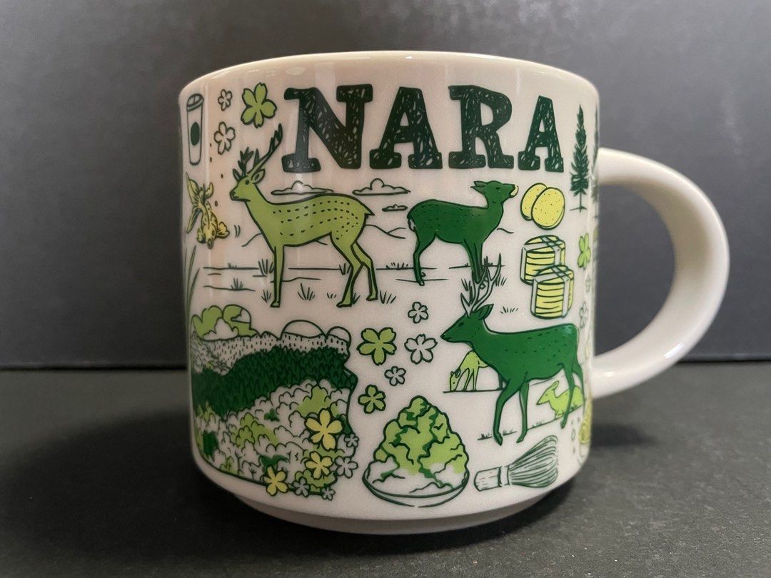 全新日本星巴克奈良市城市杯Starbucks Nara Been There series city mug, 傢俬＆家居, 廚具和餐具 ...
