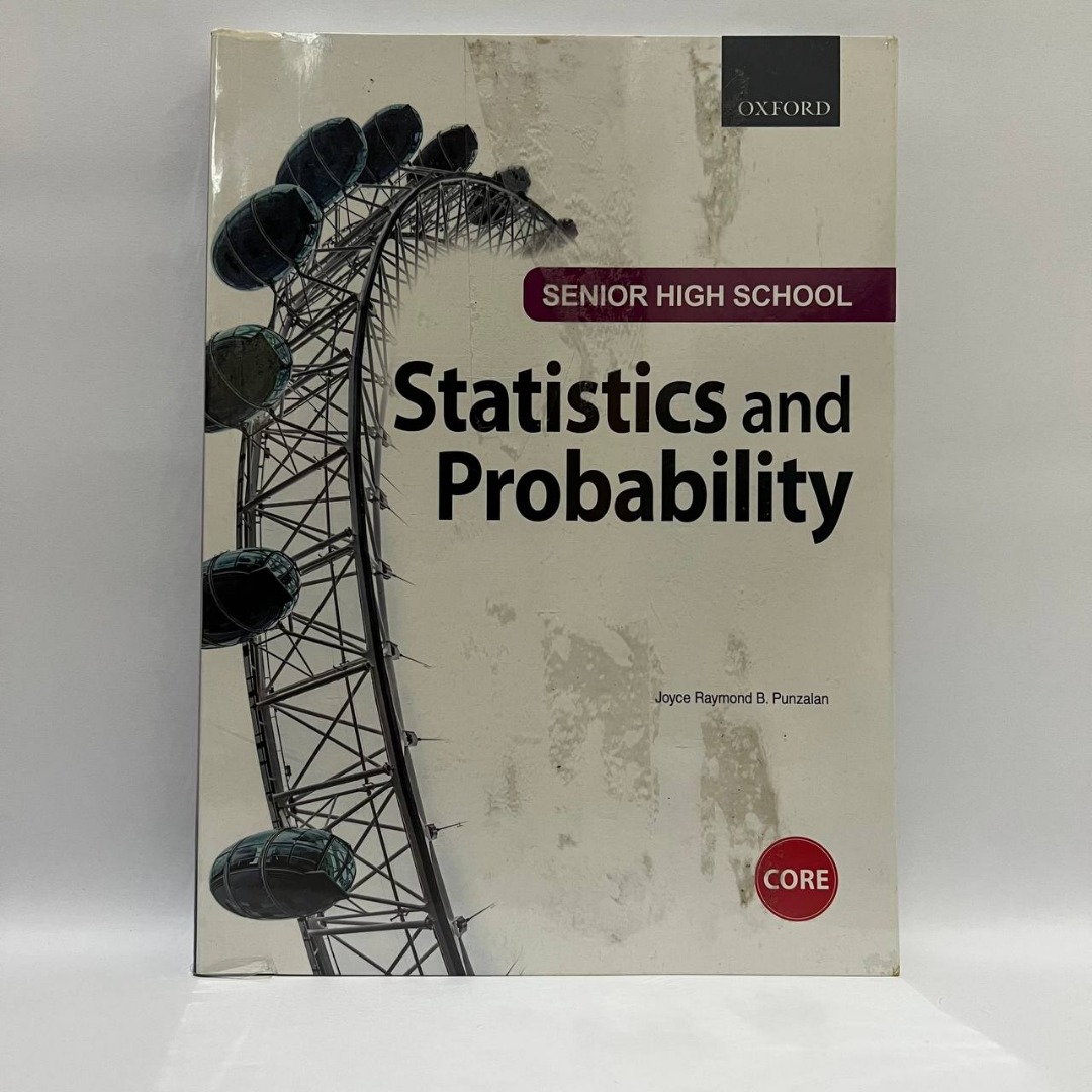 STATISTICS AND PROBABILITY - Senior High School (SHS) Books on Carousell