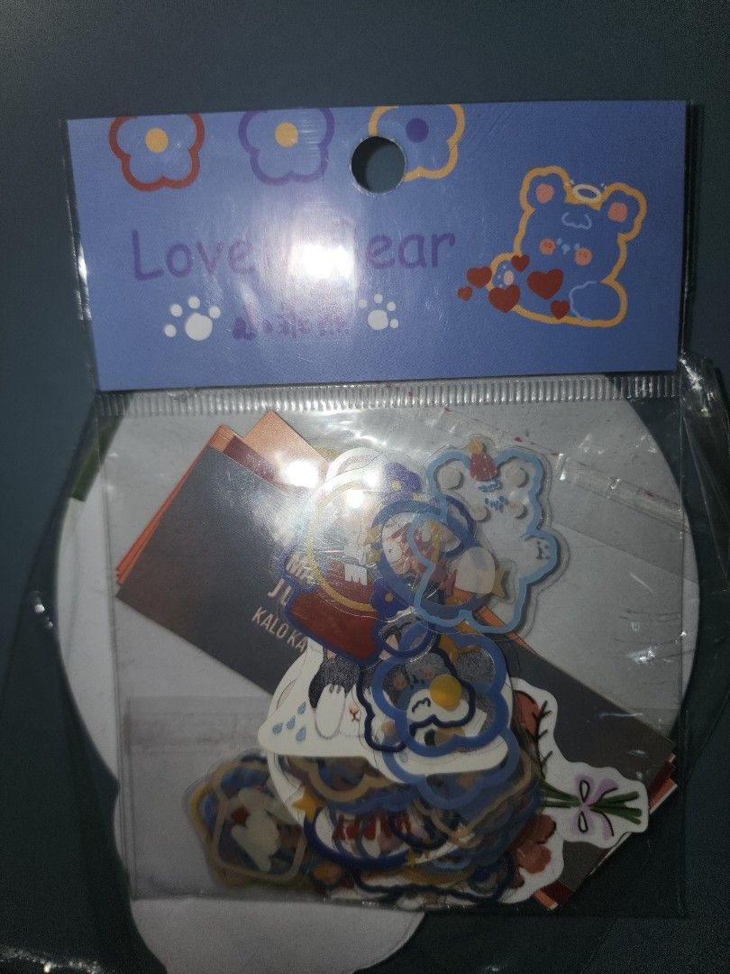 Sticker Beruang, Hewan dan Sticker Motivasi, Buku & Alat Tulis, Alat ...