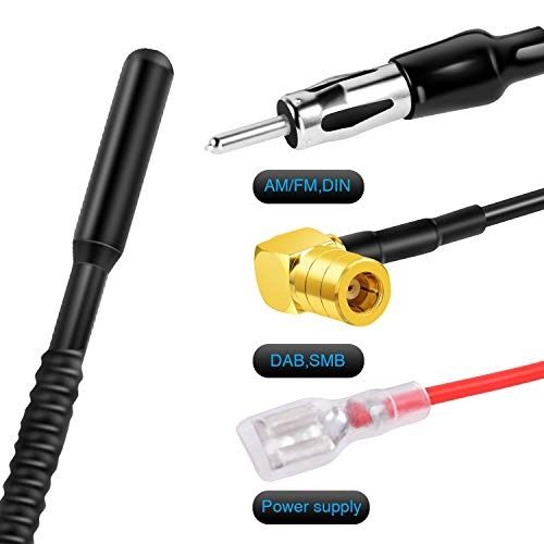 [Stockist.SG] DAB+ Aerial,DAB Car Aerial SMB Adapter Universal Roof ...