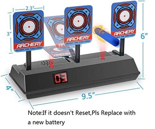 mccriskin Electronic Shooting Digital Target for Nerf N-Strike Elite ...